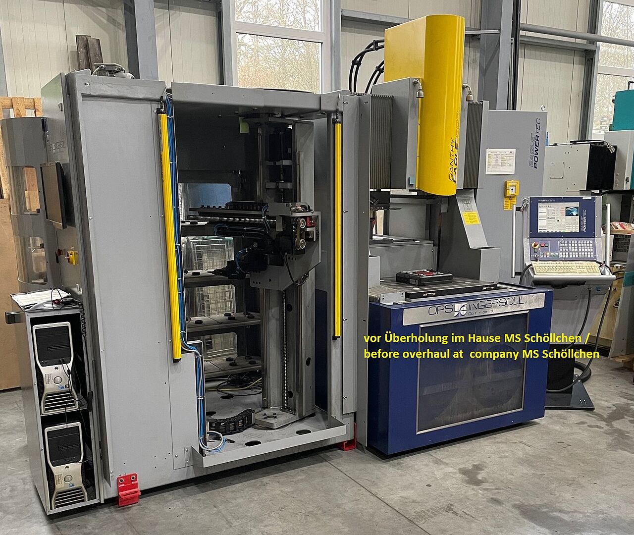 Die sinking EDM machine OPS INGERSOLL GANTRY EAGLE 500 / EAGLE 5000 buy ...